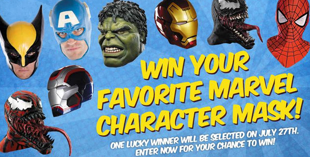 Comic-Con Sweepstakes: Enter to Win a Marvel Mask