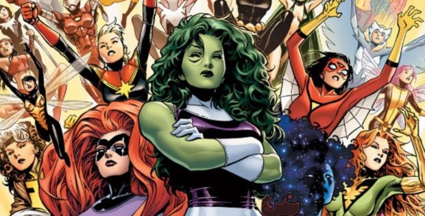 Girl Power: An Infographic on 10 Amazing Female Superheroes