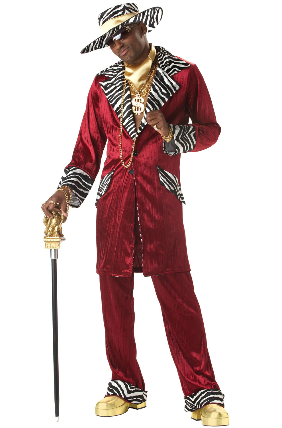 Sweet Daddy Pimp Adult Costume – Pure Costumes