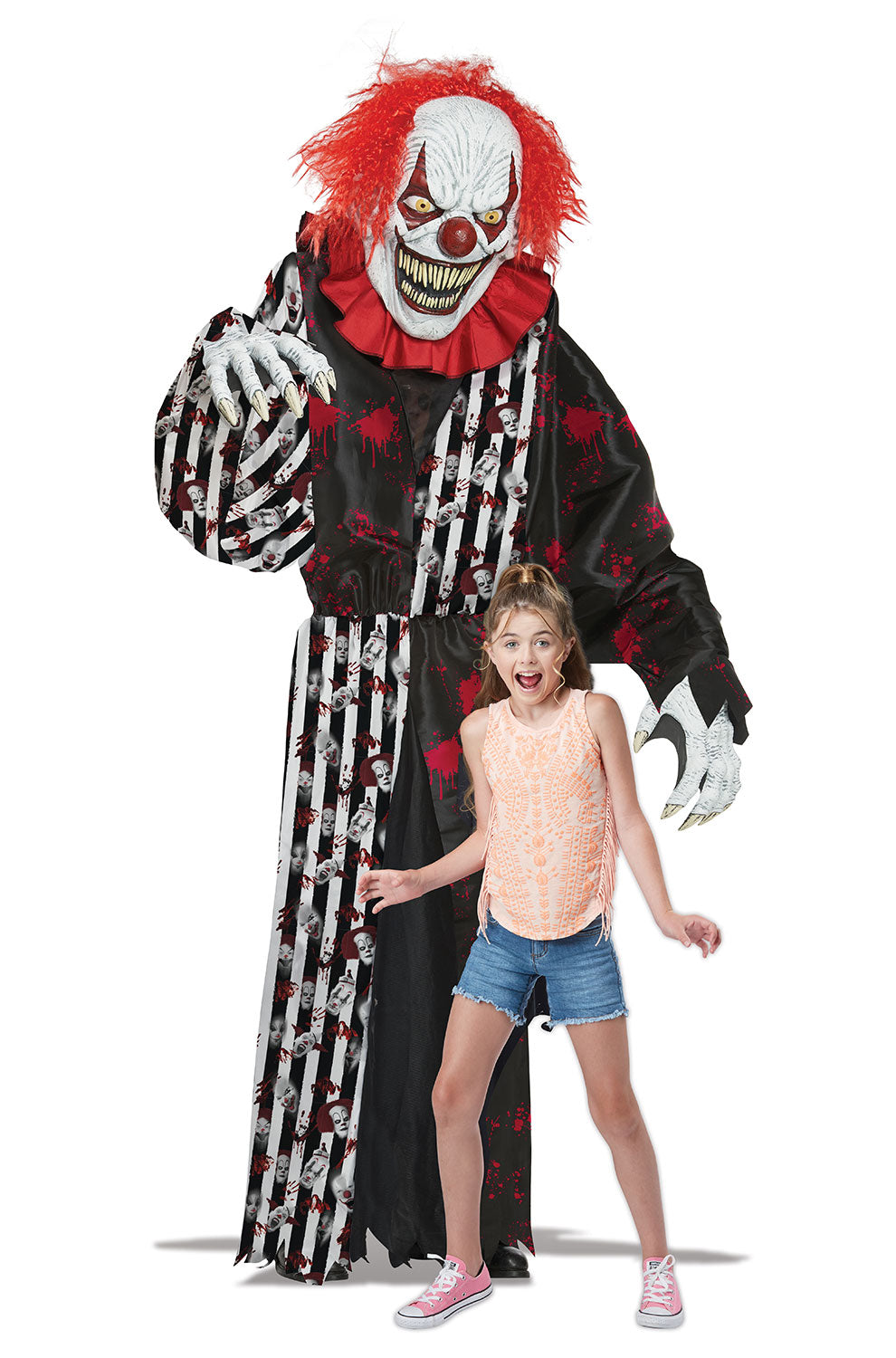 Towering Terror Clown Adult Costume – Pure Costumes