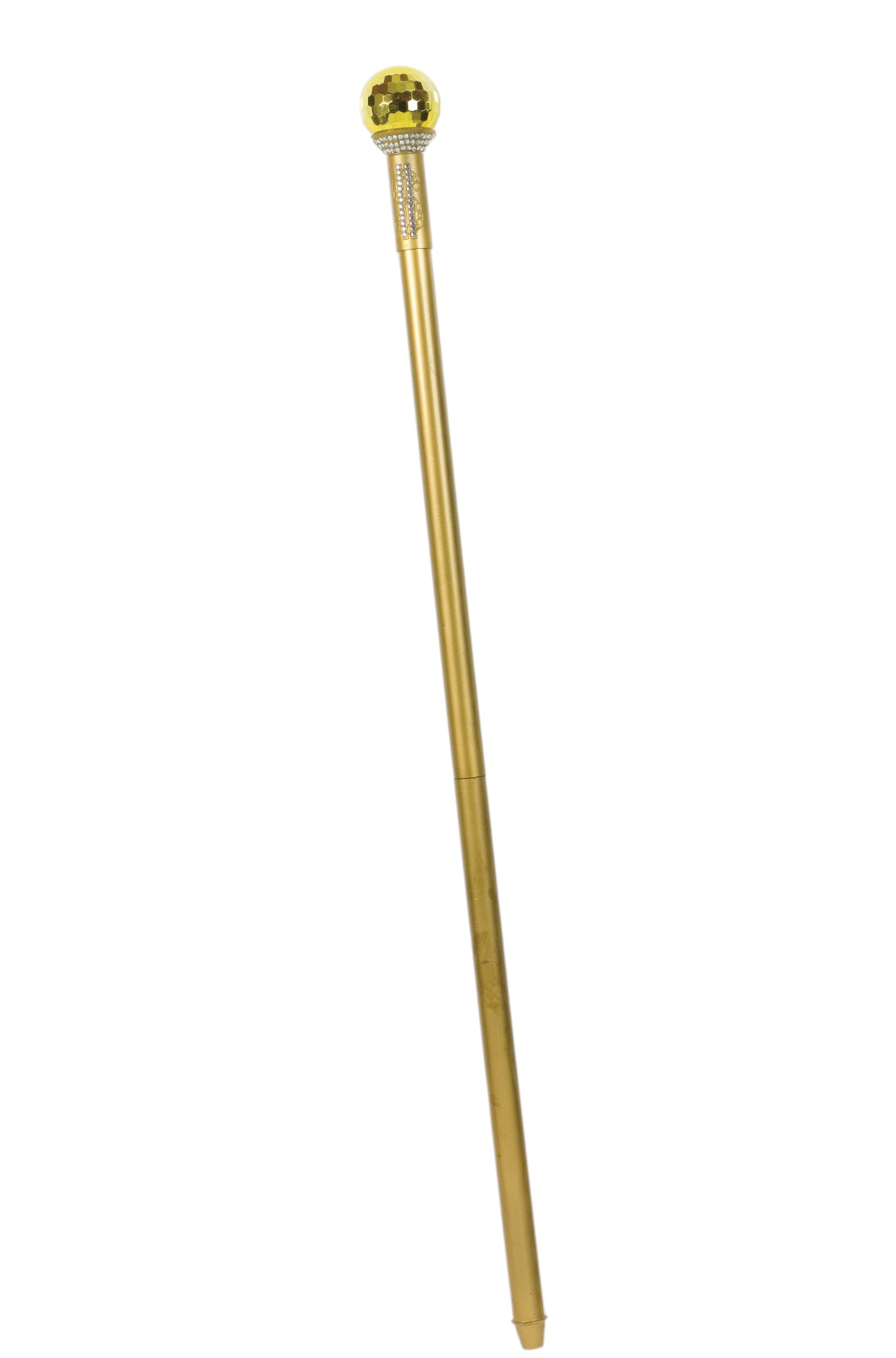 Gold Pimp Cane Accessory – Pure Costumes