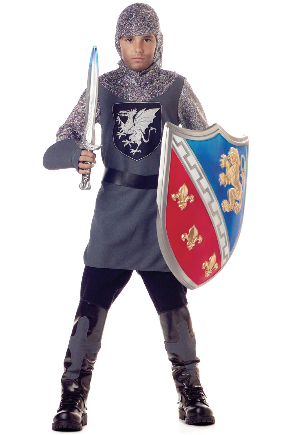 Valiant Knight Child Costume - PureCostumes.com