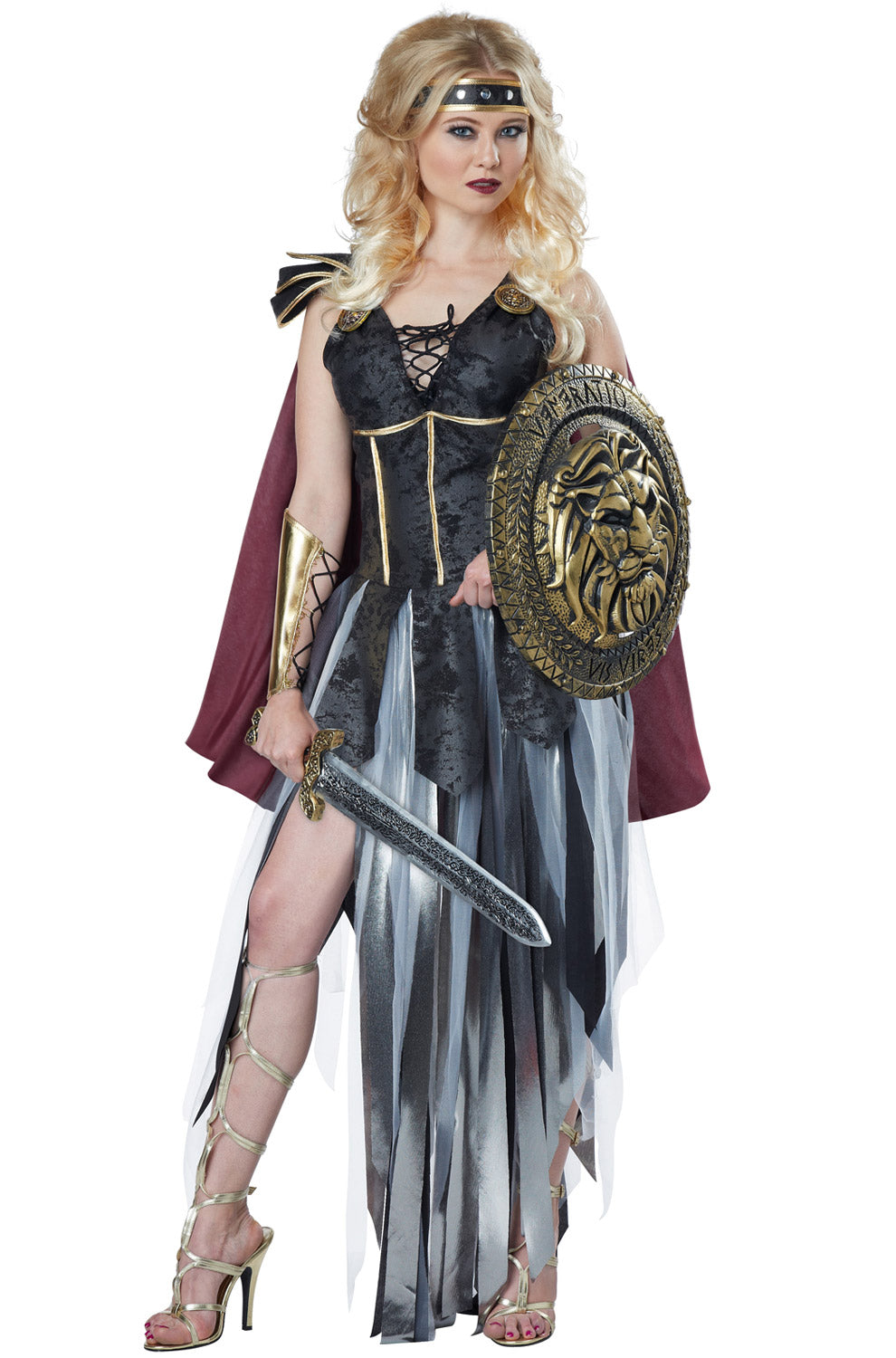 Glamorous Gladiator Adult Costume - PureCostumes.com