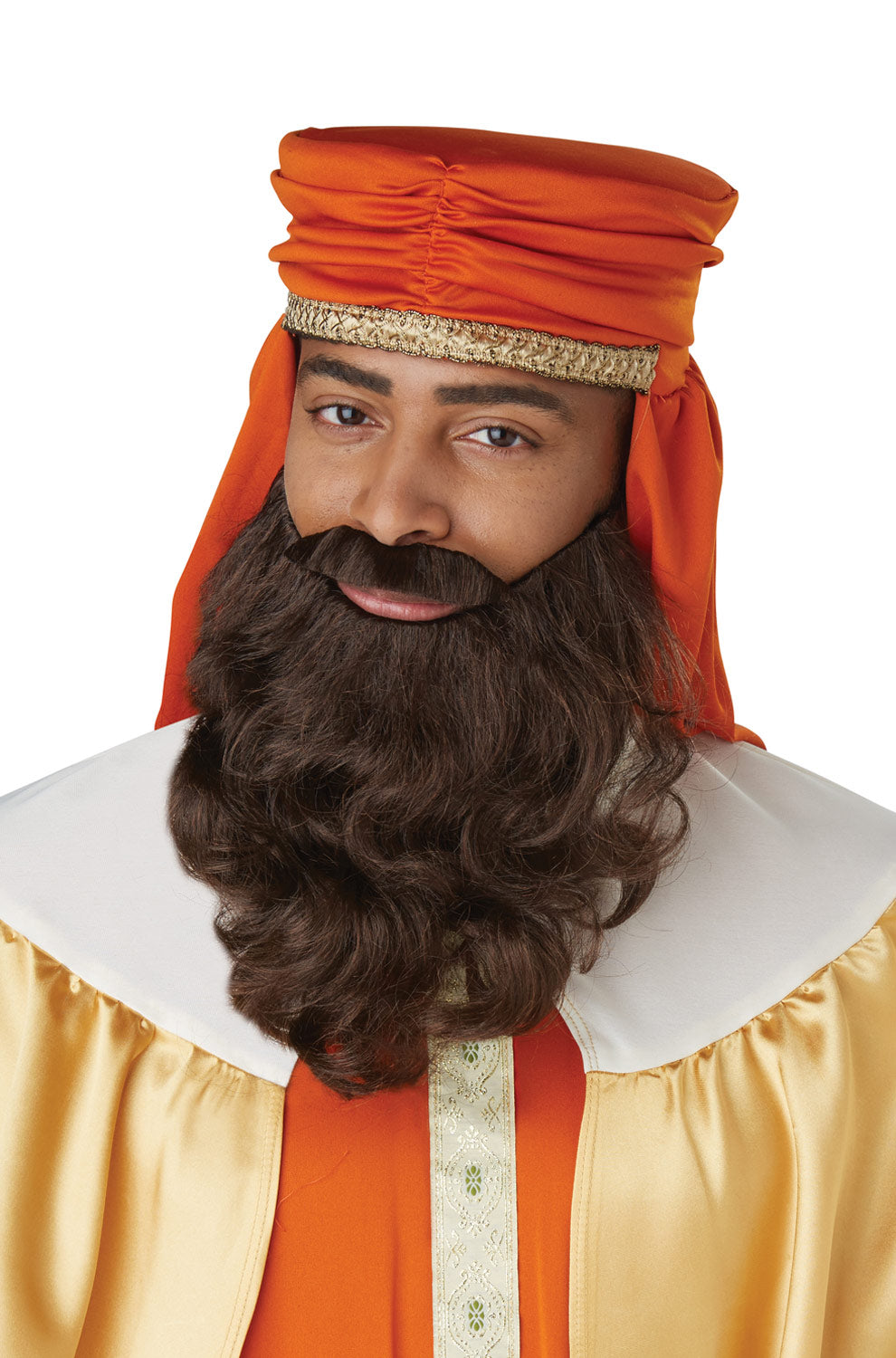 Wise Man Adult Beard and Moustache - PureCostumes.com