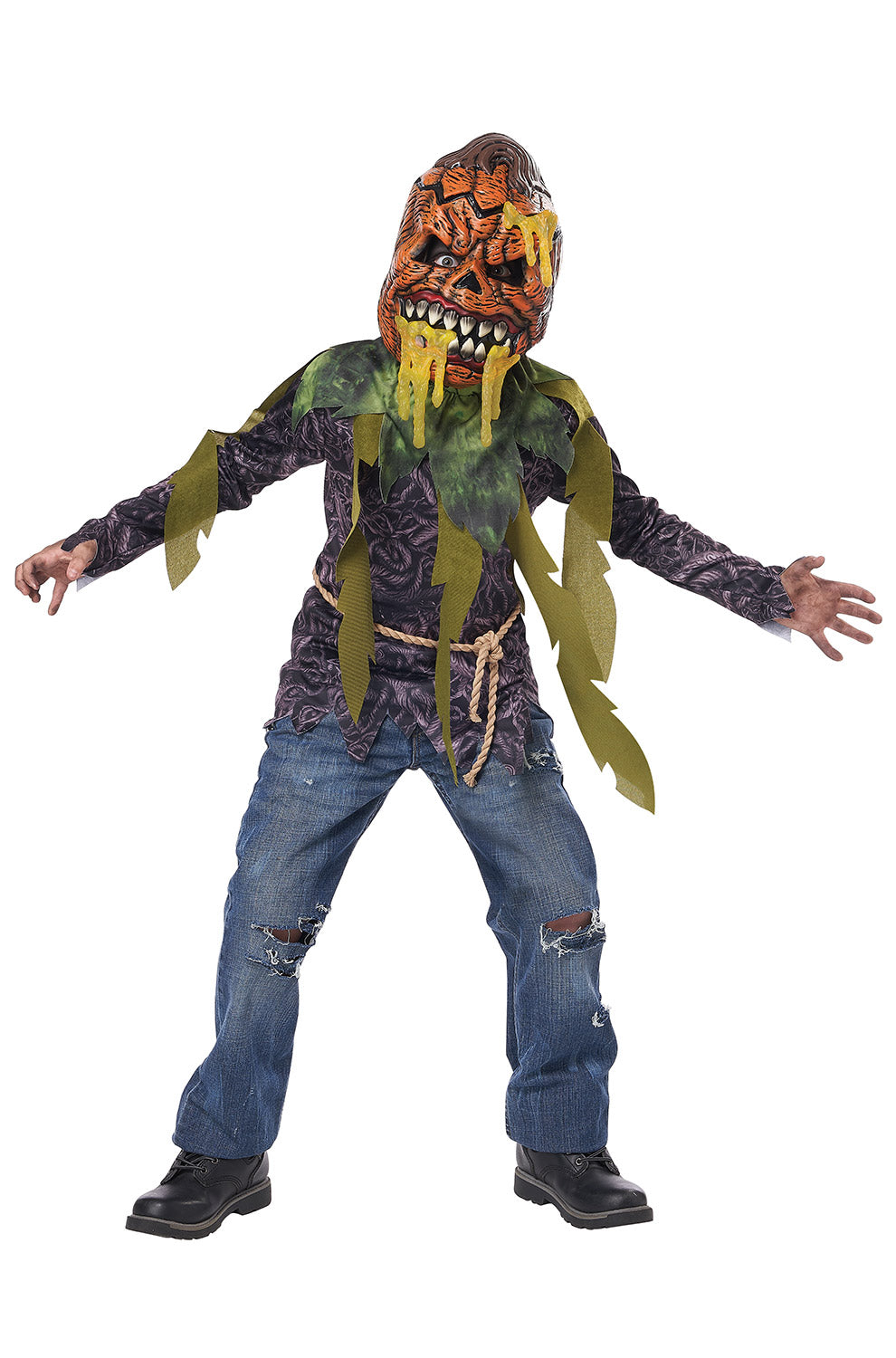 Rotten Pumpkin Child Costume - PureCostumes.com