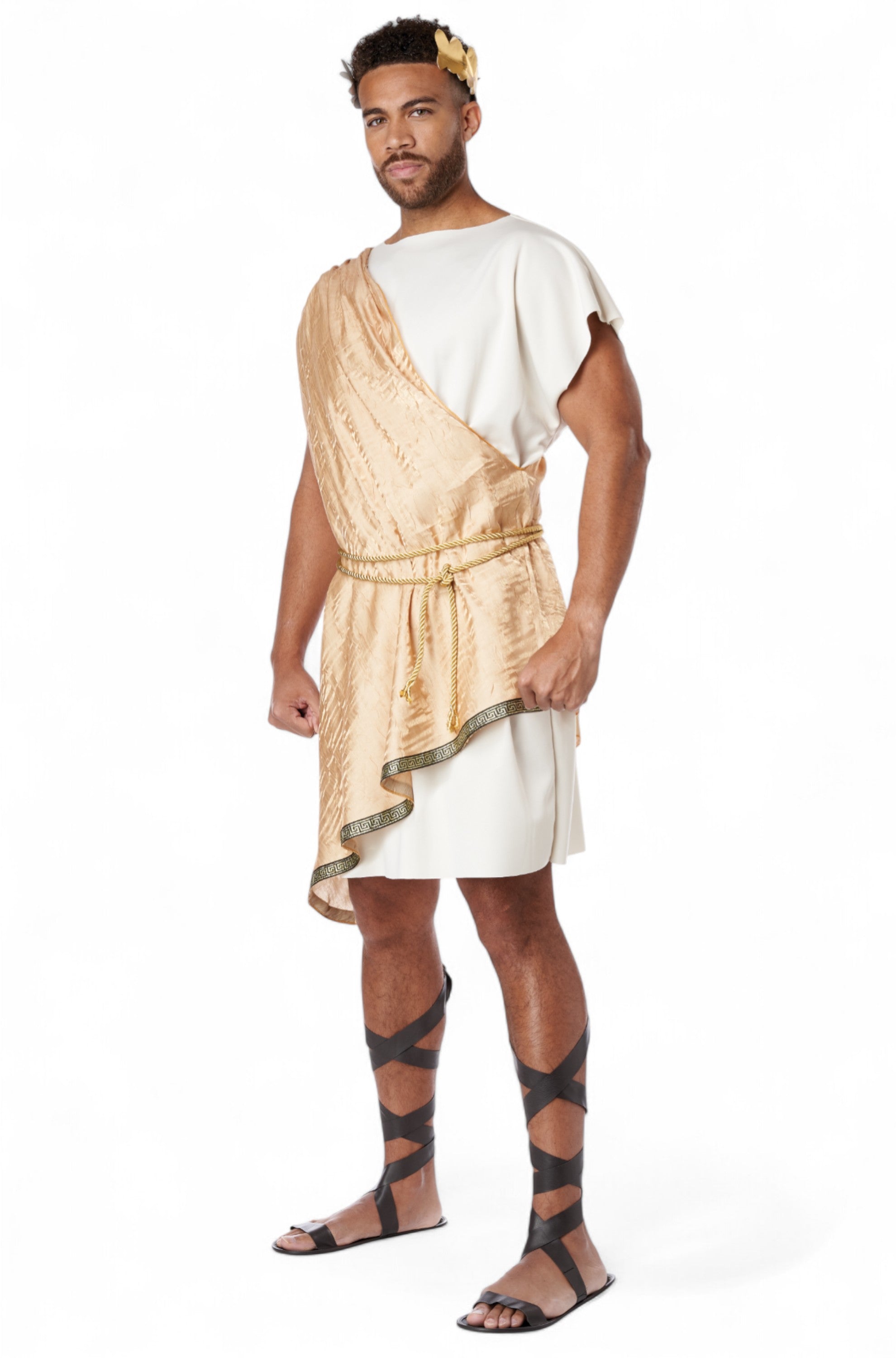 Greek God Toga Plus Size Costume - PureCostumes.com