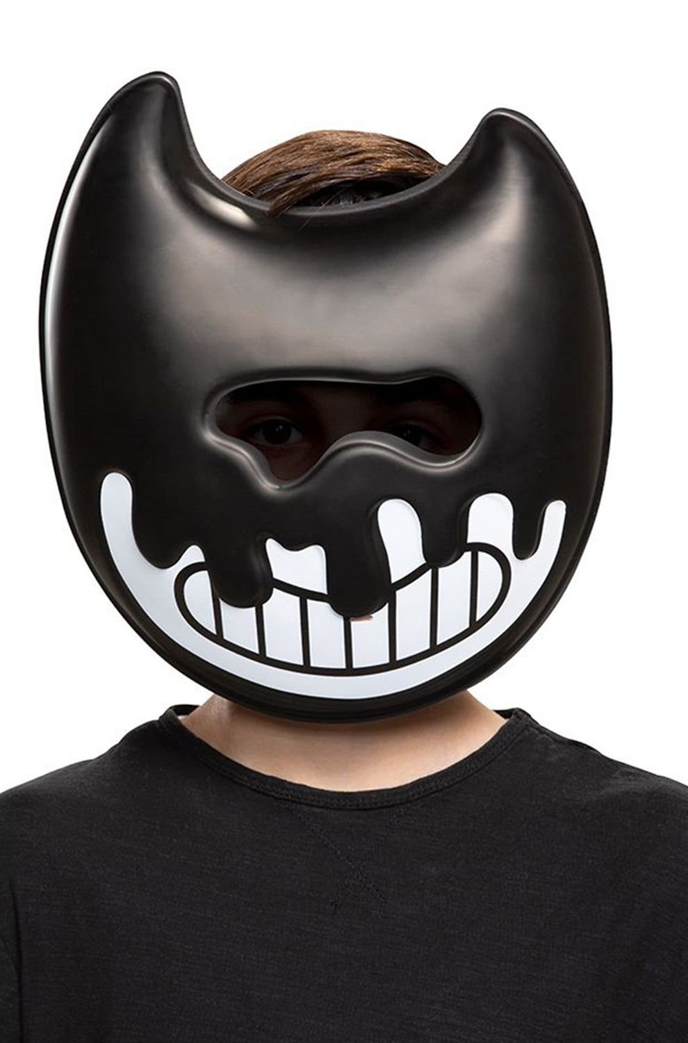 Ink Bendy Half Mask - PureCostumes.com
