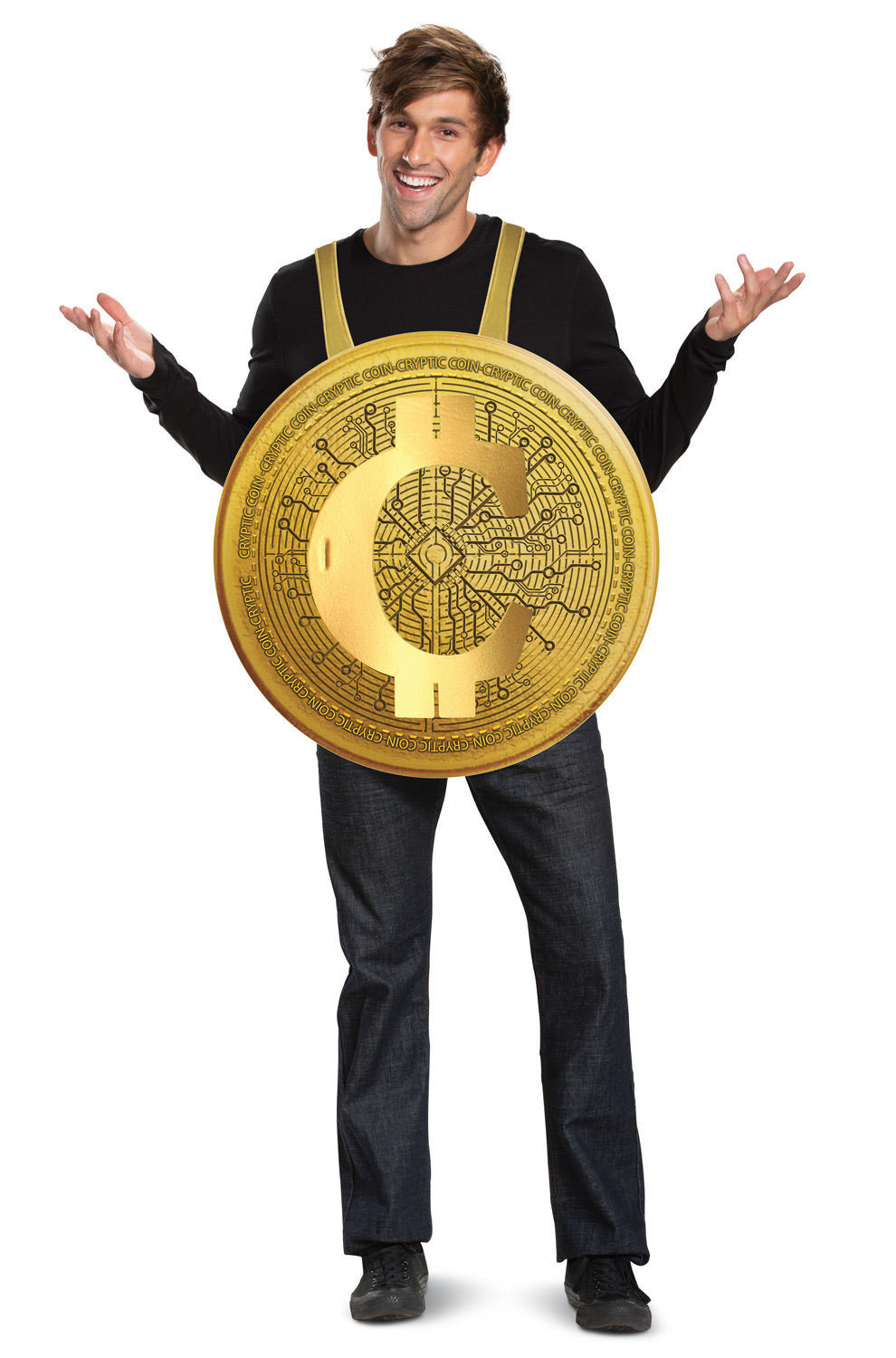 Crypto Currency Adult Costume - PureCostumes.com