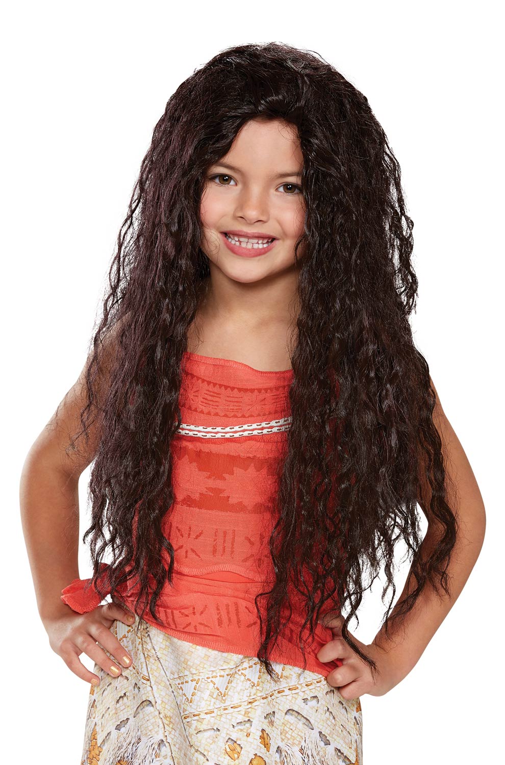 Moana Deluxe Child Wig - PureCostumes.com