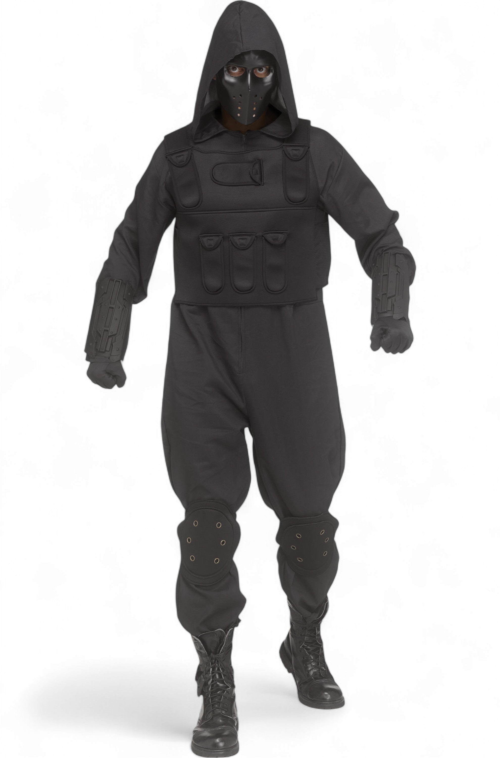 Warcore Fighter Adult Costume - PureCostumes.com