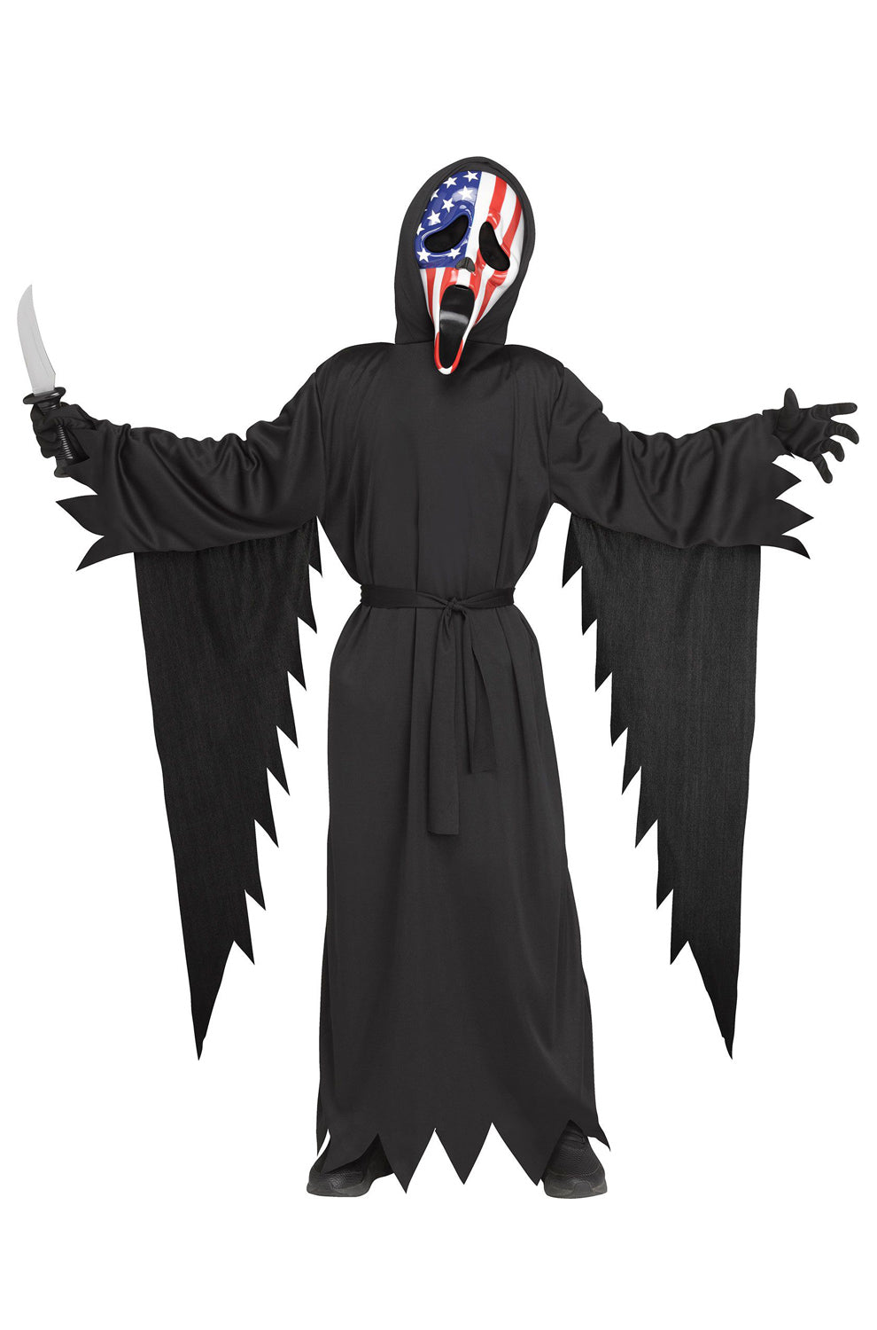 Patriotic Ghost Face Child Costume - PureCostumes.com