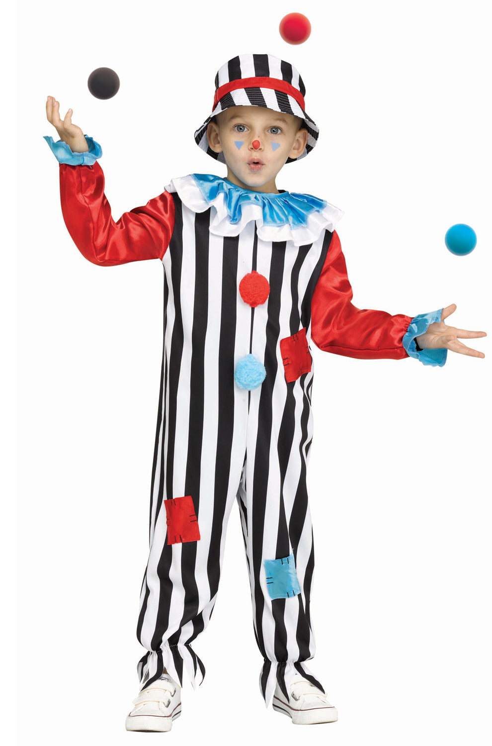 Carnival Clown Toddler Costume - PureCostumes.com