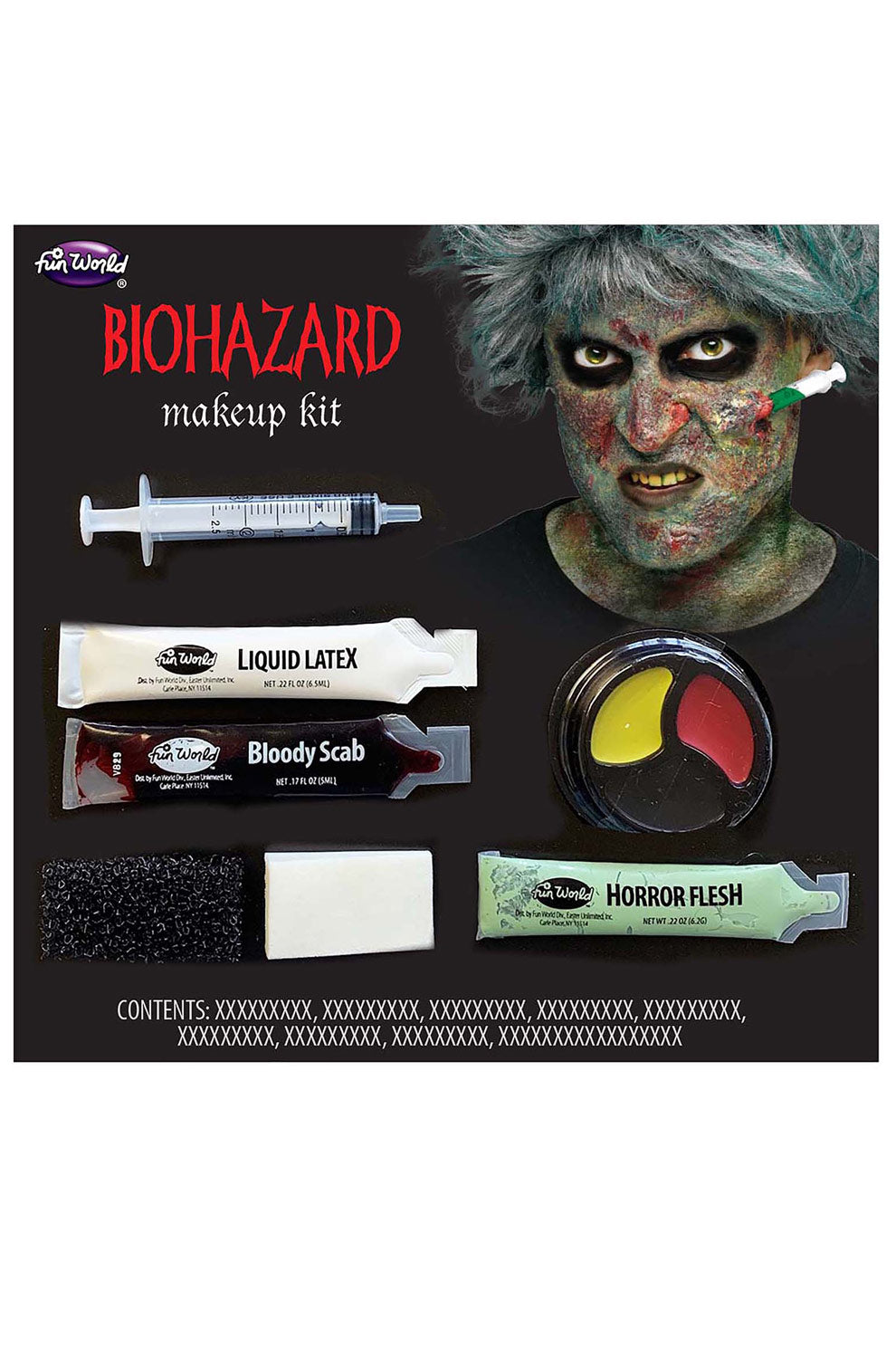 Biohazard Makeup Kit - PureCostumes.com