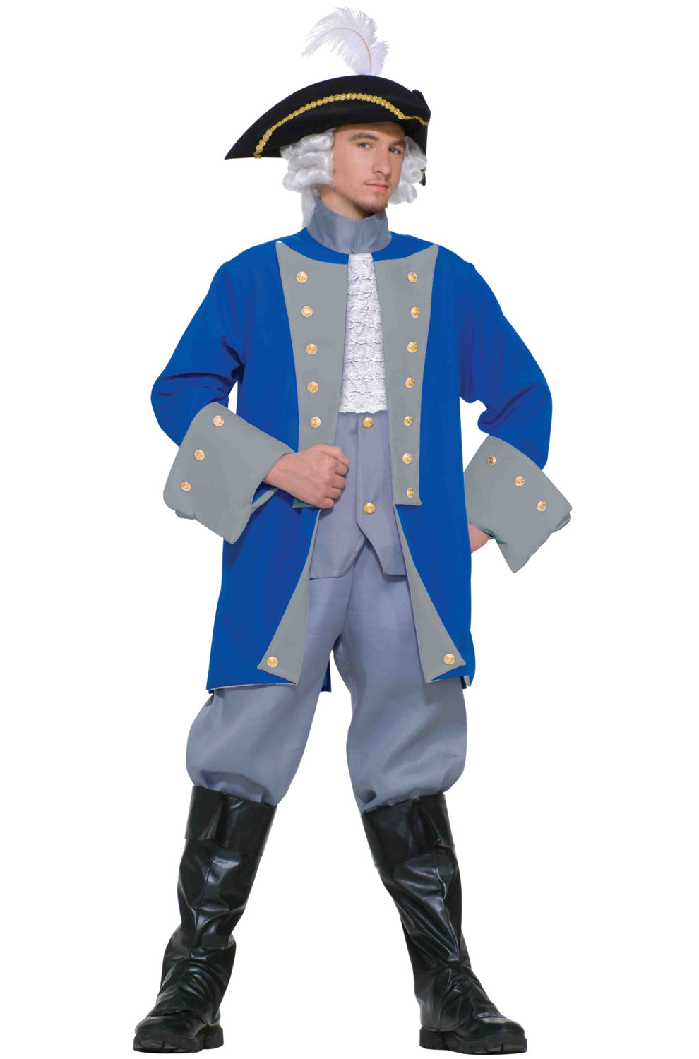 Colonial General Adult Costume - PureCostumes.com