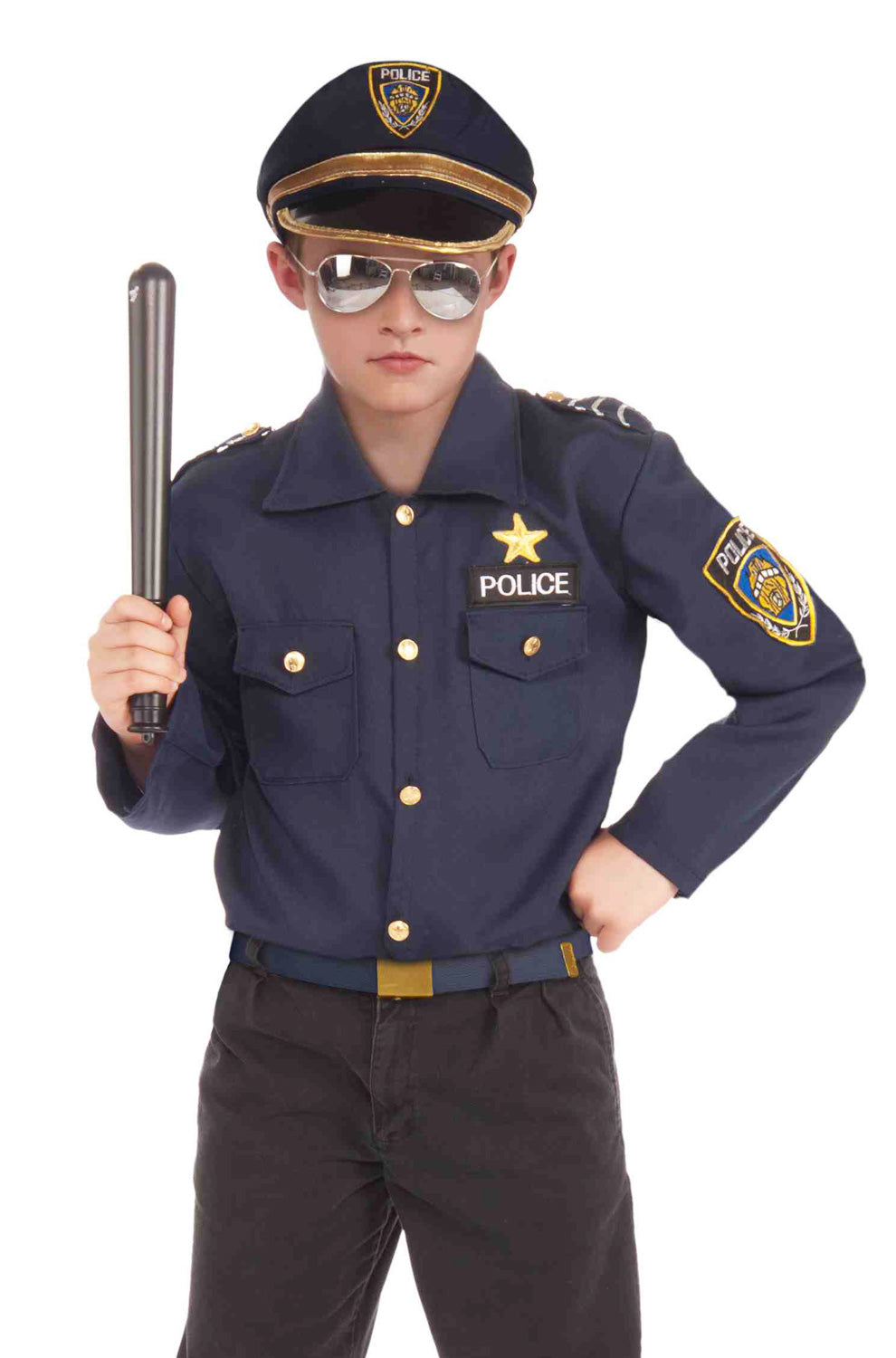 Instant Police Child Kit (Medium) - PureCostumes.com