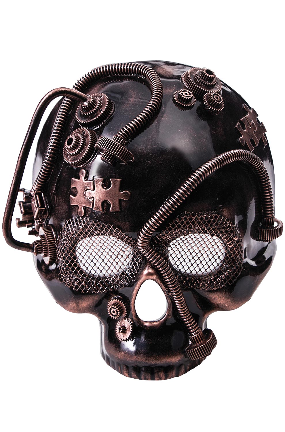 Industrial Skeleton Mask (Bronze) - PureCostumes.com
