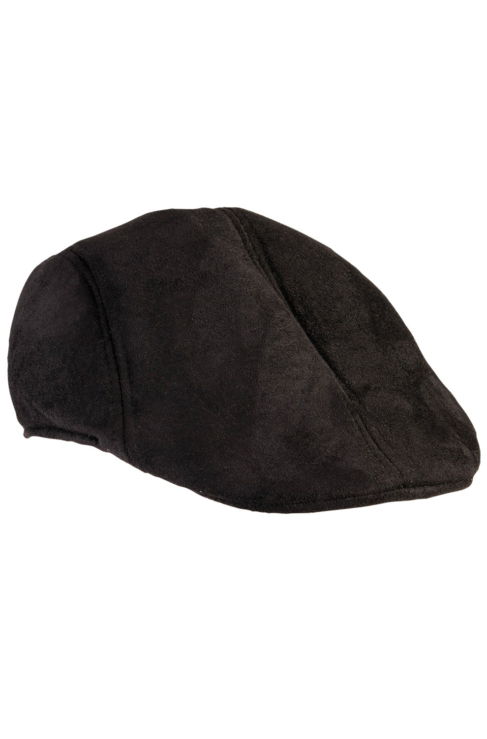 Black Suede Cap - PureCostumes.com