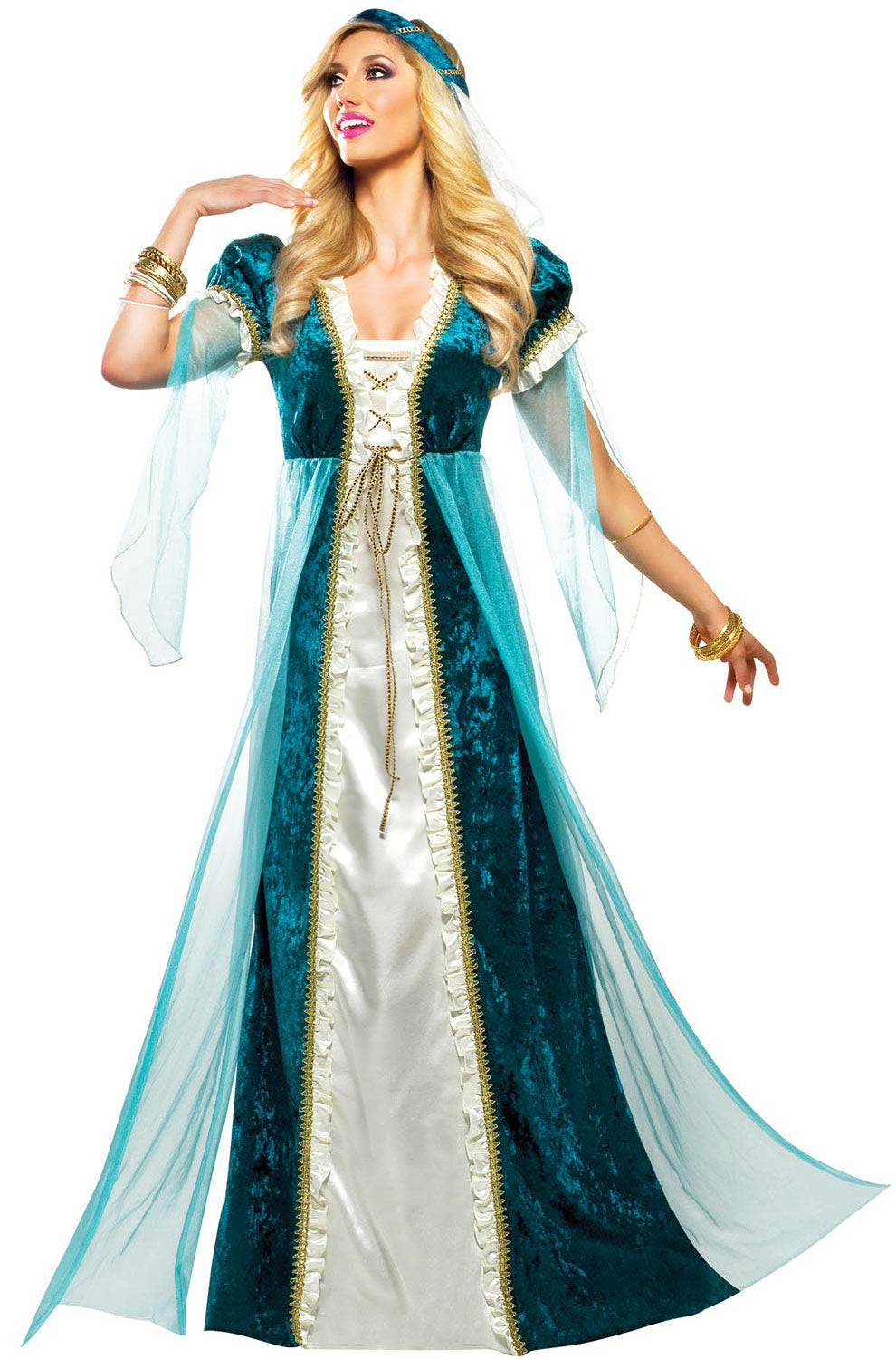 Emerald Juliet Adult Costume - PureCostumes.com
