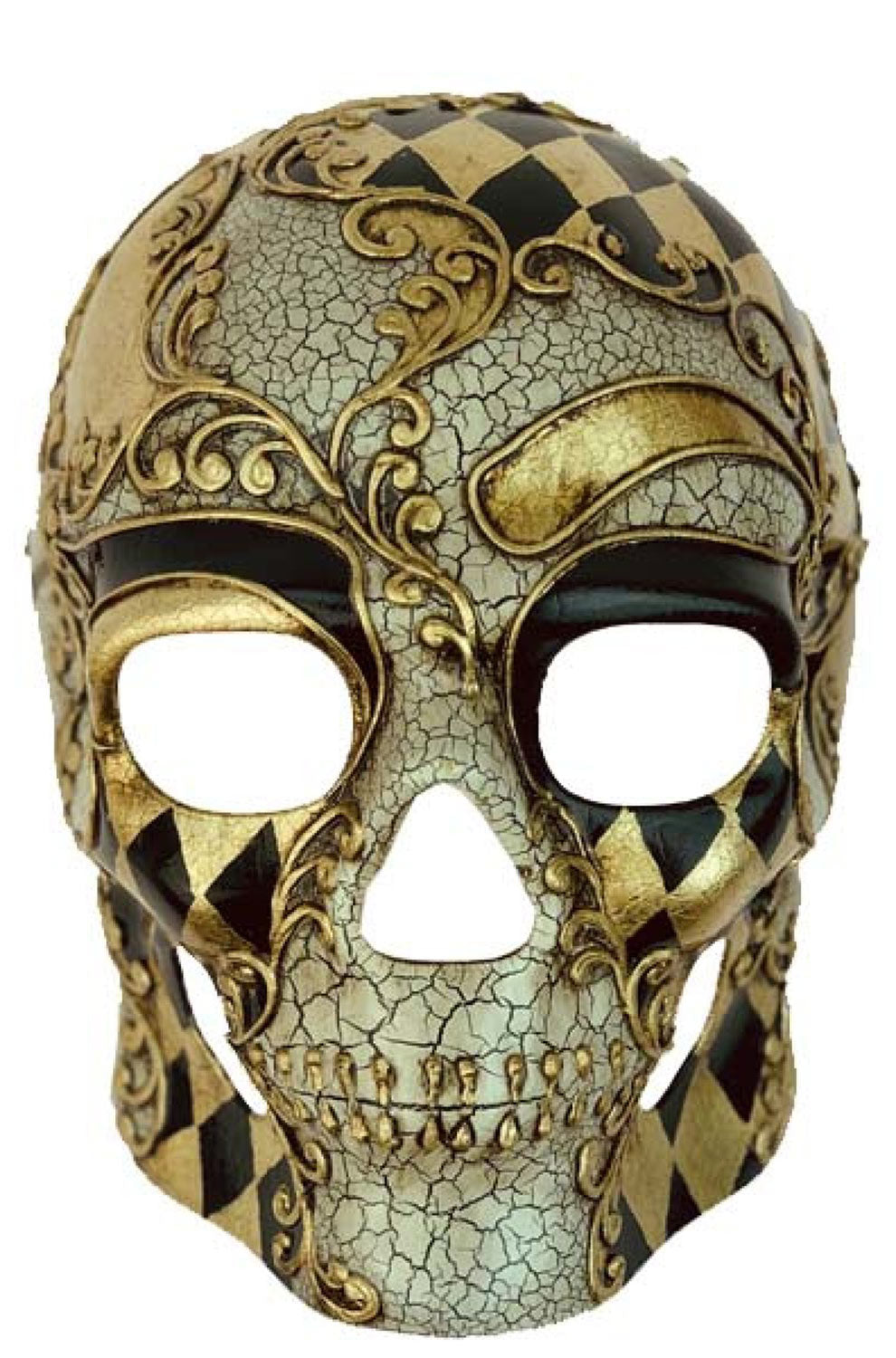 Venetian Extravagance Skull Mask - PureCostumes.com