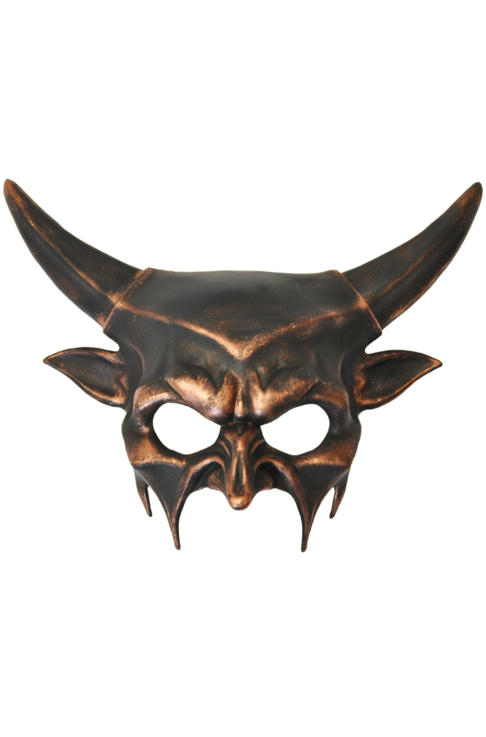 Horned Goblin Half Mask - PureCostumes.com