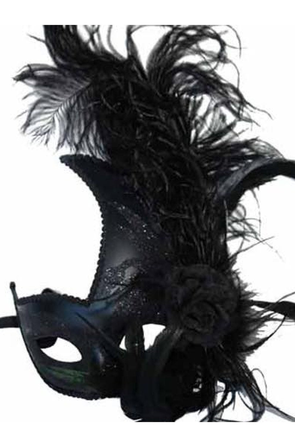 Bellissima Swan Venetian Mask - PureCostumes.com