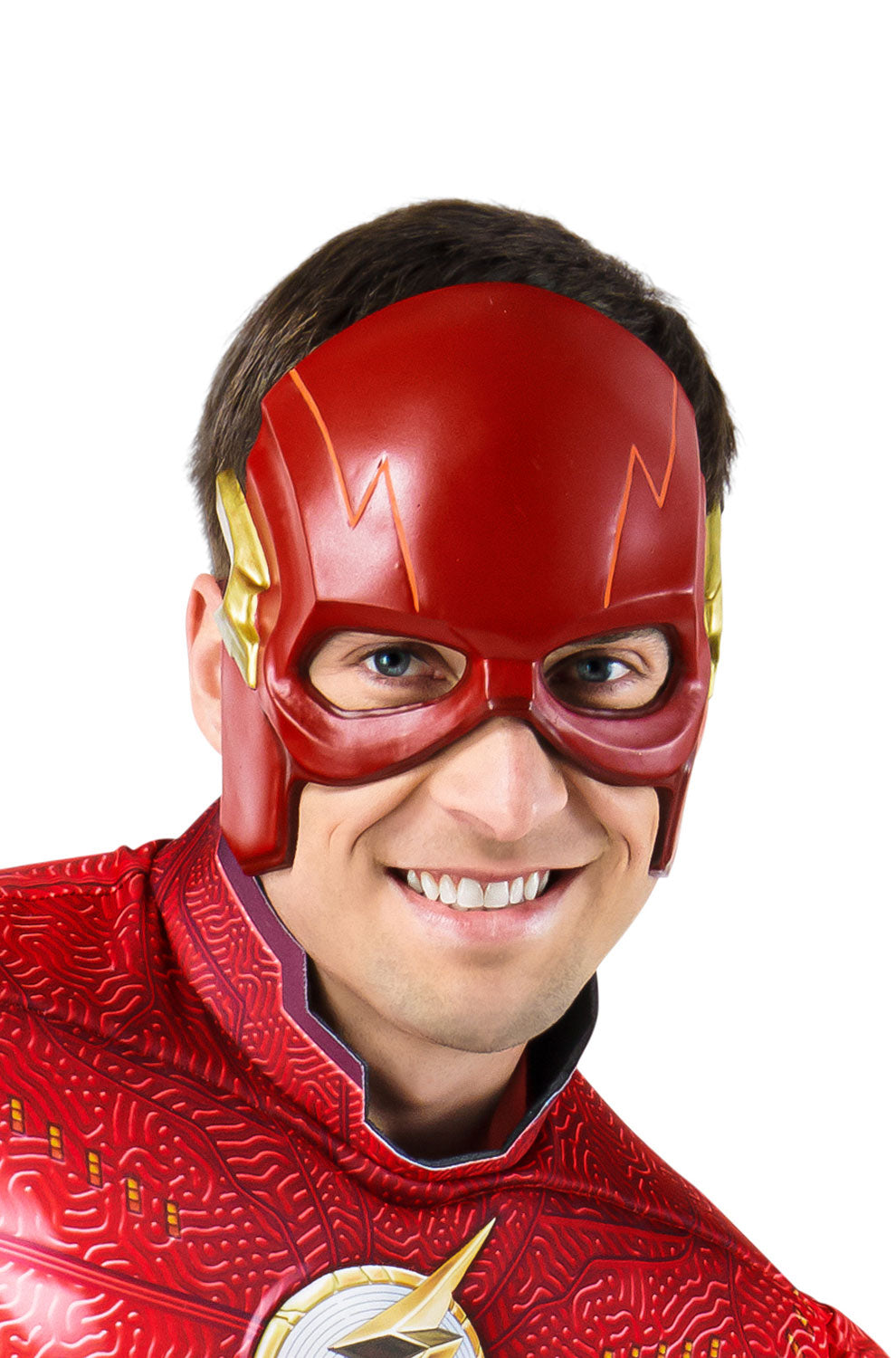 Flash Adult Mask - PureCostumes.com