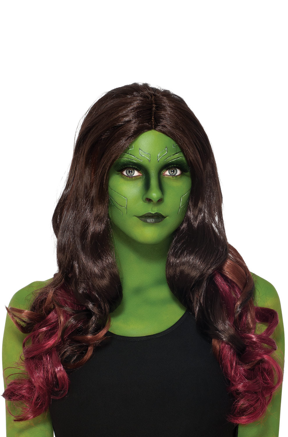 Endgame Gamora Adult Wig - PureCostumes.com
