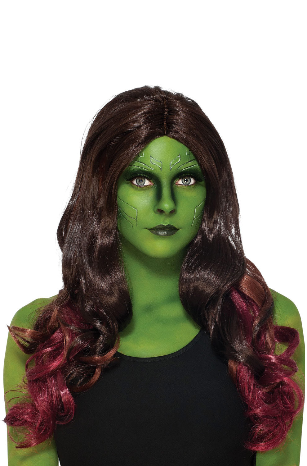 GotG2 Gamora Adult Wig - PureCostumes.com