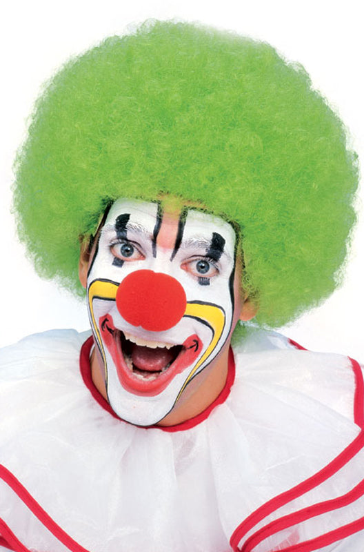 Green Clown Adult Wig - PureCostumes.com