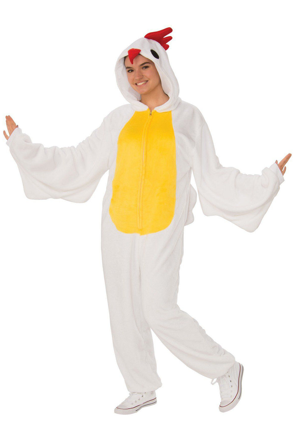 Chicken Comfy-Wear Adult Costume - PureCostumes.com