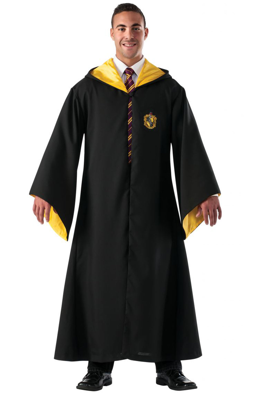 Replica Hufflepuff Adult Costume PureCostumes Replica Hufflepuff Adult Costume PureCostumes