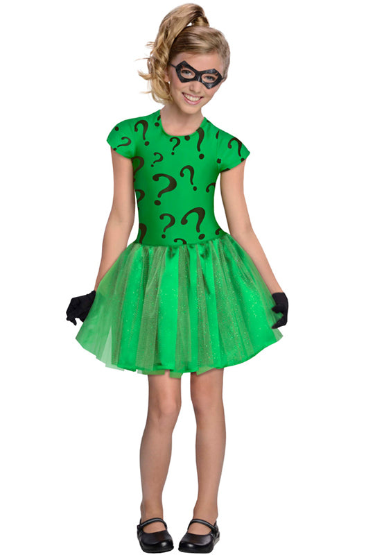 The Riddler Tutu Toddler/Child Costume - PureCostumes.com