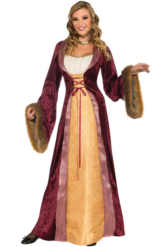 Milady of the Castle Adult Costume - PureCostumes.com