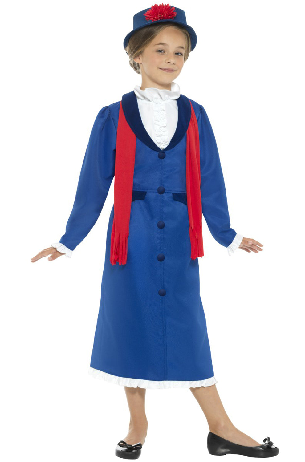 Victorian Nanny Child Costume - PureCostumes.com