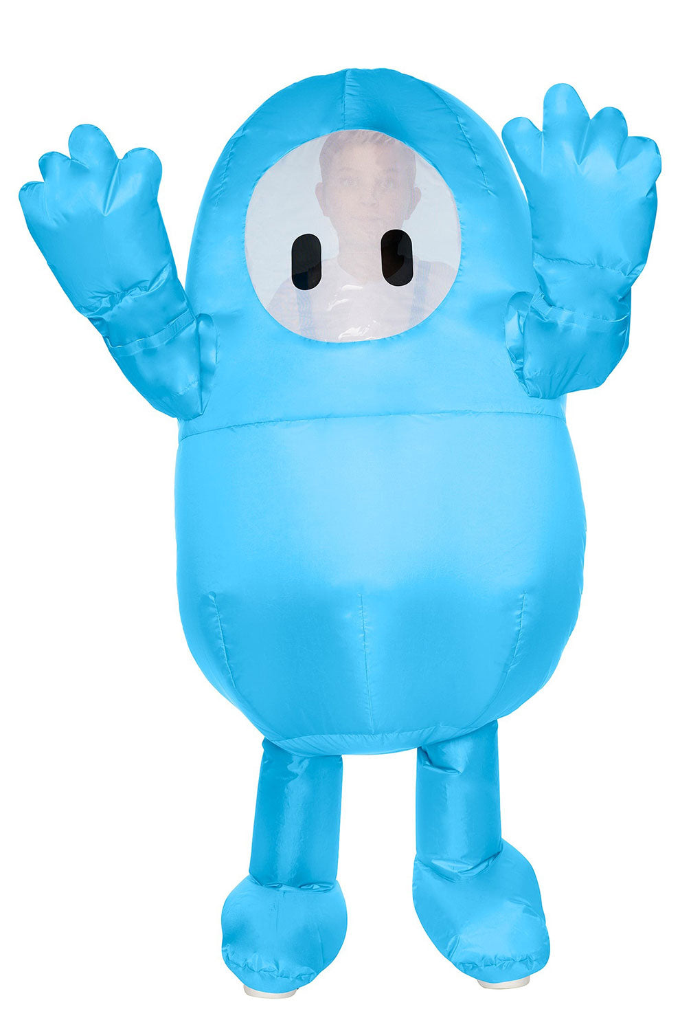 Fall Guys Blue Inflatable Child Costume - PureCostumes.com